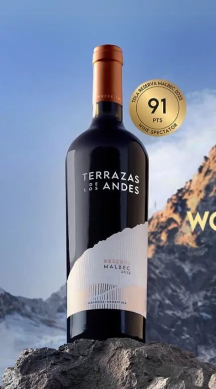 Terrazas de los Andes high altitude red & white wines